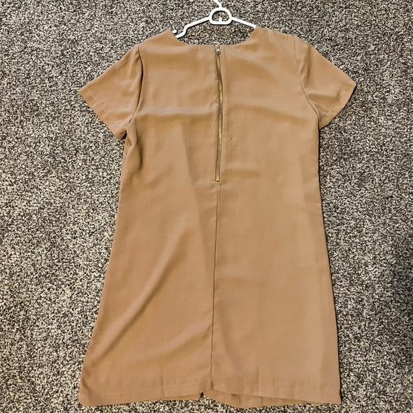 Lulus | Dresses | Lulus Tan Shift Dress Mini | Poshmark